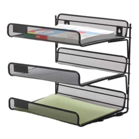 Buy Wholesale China 3-tier Metal Mesh File Rack Organizer Desk Letter ...
