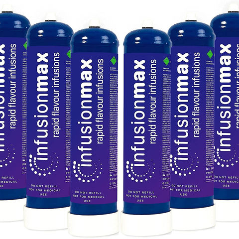 Infusionmax Large Cream Chargers (N2O) 580g, Infusionmax Cream Chargers ...