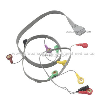 Buy Wholesale China Compatible Edan Holter Ecg Cable With Leadwries ...