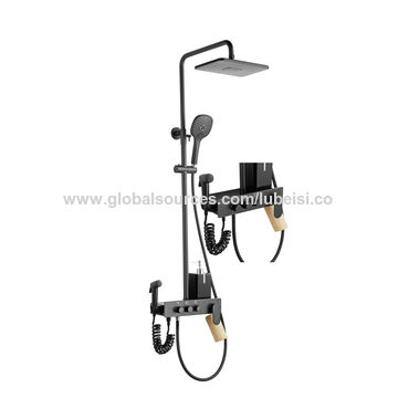 Shower Kit With Shower Sus 304 Stanlesss Steel And Marble Panel ...
