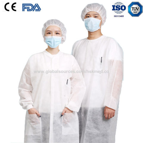 Buy Wholesale China Level 1 2 3 4 White Lab Coat Medical Disposable ...