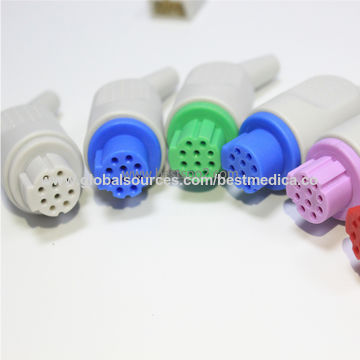 Datex Ohmeda spo2 /ECG/EKG/IBP/Temperature Connectors, Spo2 Connector ...