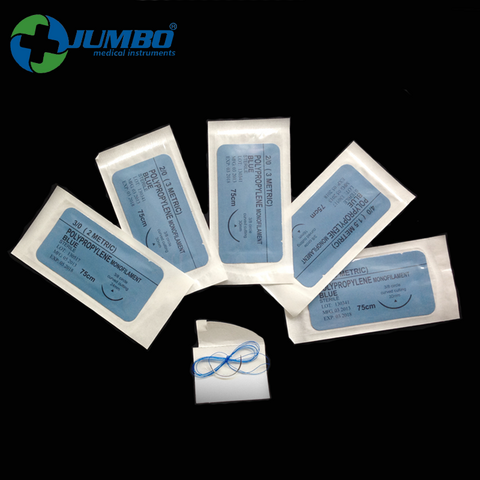 Buy Wholesale China Surgical Suture Thread Polypropylene(monofilament ...