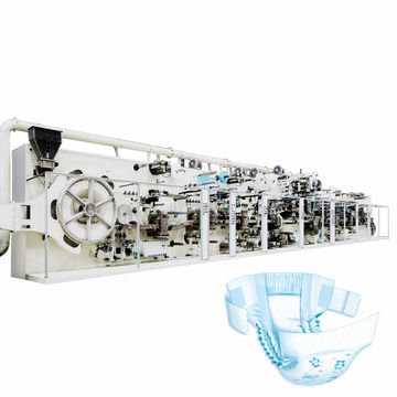 Buy Wholesale China Full Servo Baby Diaper Making Machine & Baby Diaper ...