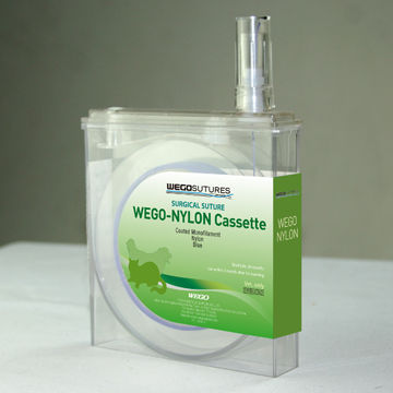 Surgical Suture, Cassette Packing for Veterinary, Made of Silk, Nylon ...