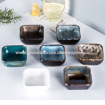 Buy Wholesale China New Collection 11cm Dia Ceramic Snack Dish Sets In ...