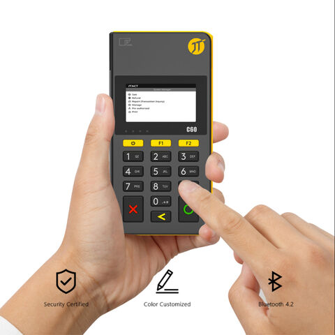 Bluetooth Smart Card Reader mPOS Mini POS Machine mobile payment for ...