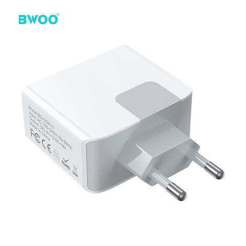 EU plug power adapters for smart phone usb travel charger wall charger ...