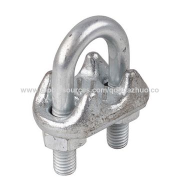 Buy Wholesale China Italian Type Wire Rope Clips, Drop Forged, Zinc ...