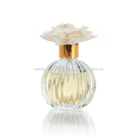 50ml aroma diffuser with gypsum flower lid,OEM is accepted, reed ...