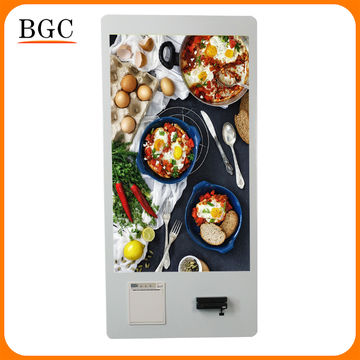 BGC-Restaurant self-service ordering receipt QR code scanning payment ...
