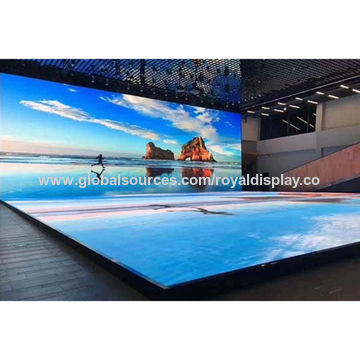Buy Wholesale China P4.81 Indoor Interactive Floor Screen & Led ...