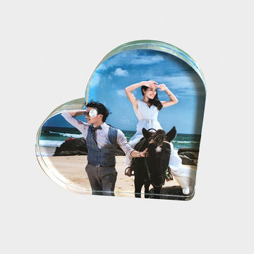 Buy Wholesale China Customized Acrylic Heart Shape Photo Frame ...
