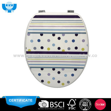 Buy Wholesale China E1 Mdf Toilet Water Closet Lid Cover With ...