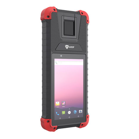 5" biometrics Handheld fingerprint smart ODM android pos terminal ...