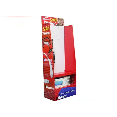 China Custom made paper pop shipper display Cardboard Display with Hook ...