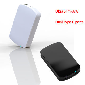 Buy Wholesale China Universal Plug Portable Thin 68w Gan Charger For ...