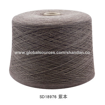 Buy Wholesale China Brown Raw 100%cashmere Yarn & Raw Cashmere Yarn at ...