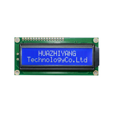 China Standard product in stock monochrome 16x2 characters lcd display ...