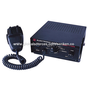 China 100W Electronic Sirens Car Siren, Police Siren on Global Sources ...