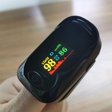 A2 Digital display oximetro Rechargeable fingertip pulse oximeter ...
