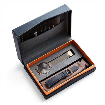 Custom Luxury Paper Cardboard Packing Wristwatch Watch Gift Box Watch ...