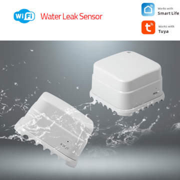 Tuya Smart Home Water Sensor for Sinks, Wireless Flood Overflow Sensor ...