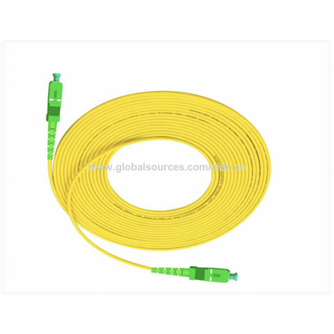 Buy Wholesale China Apc Patch Cord Sc/apc-sc/apc-sm 3mm Fiber Optic ...
