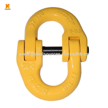China G80 European type connecting link, yellow painted on Global ...