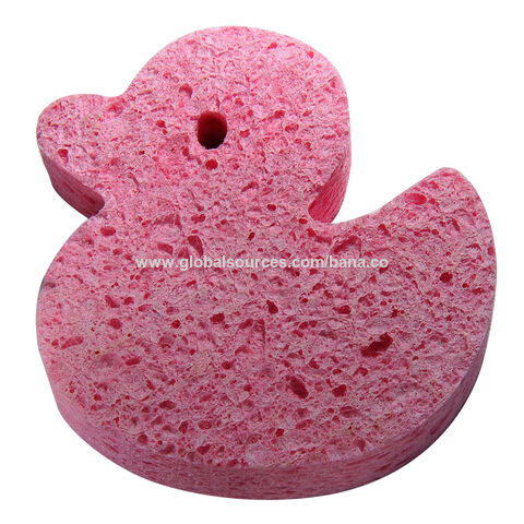 Buy Wholesale China Cellulose Cosmetic Duck Shape Sponge & Cosmetic ...