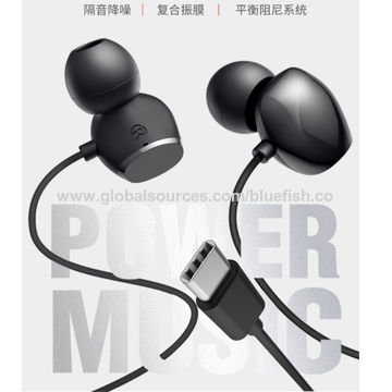 Buy Wholesale China Stereo Digital Type C Earphone Wired Earphone For ...