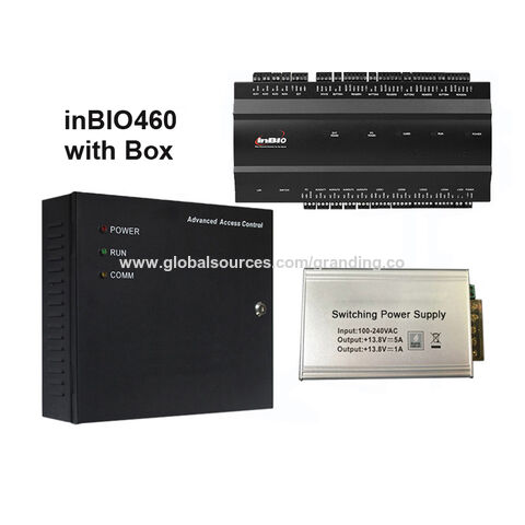 Biometric fingerprint access control 4 door access controller with ...