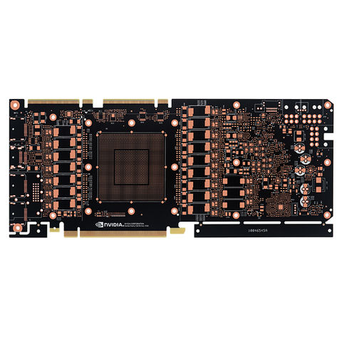 China PCIE graphics card PCB,12-layer,Custom circuit board,hard gold ...