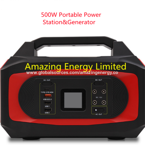 Buy Wholesale China 500w Solar Generator 300w Lighting Multi Functional ...
