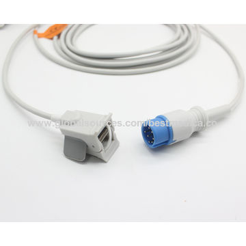 China Mindray T5 T8 Pediatric Finger Clip SpO2 Sensor 7Pin 10ft on ...