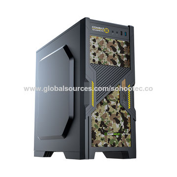 Buy Wholesale China Mid Tower Case With Convex Metal Panel & Gaming ...