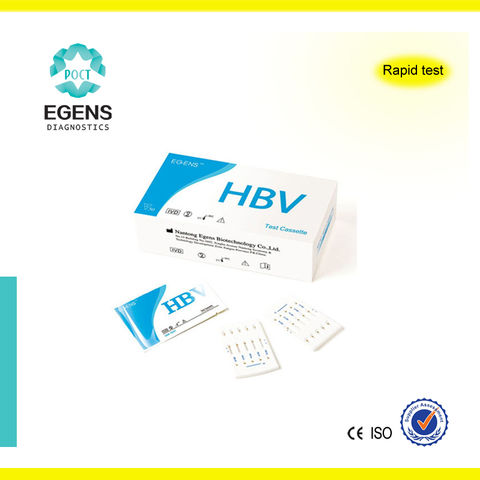 China EGENS HBV Test kit One-Step Hepatitis B Rapid diagnostic Tests on ...