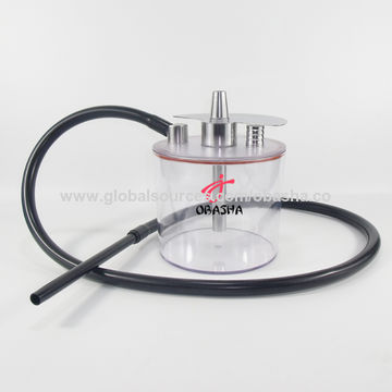 Buy Wholesale China High Quality Medium Acrylic Hookah,portable Shisha ...