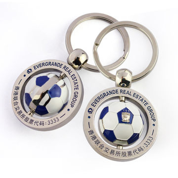 Keychain Wholesale Football Shape Key Rings With 3d Soccer Custom ...
