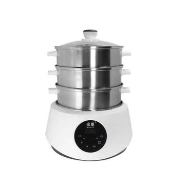 304 Stainless Steel 22 cm Electric Steam pot hot pot, electric food ...