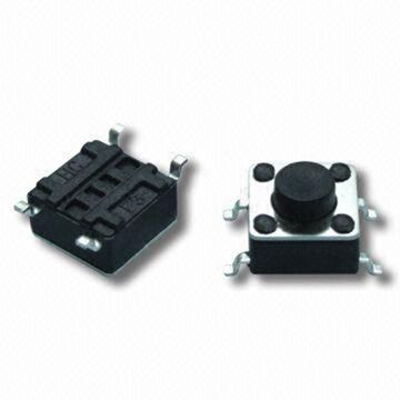 Buy Wholesale Taiwan Tact Switches With 12v, 50ma Rating And 100 Mohms ...
