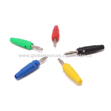 China 4MM Stackable high voltage Banana Plug on Global Sources,high ...