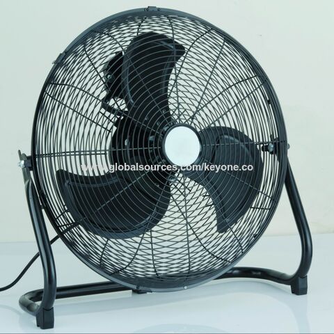 Buy Wholesale China 50 Cm High Velocity Metal Floor Fan For Home/office ...