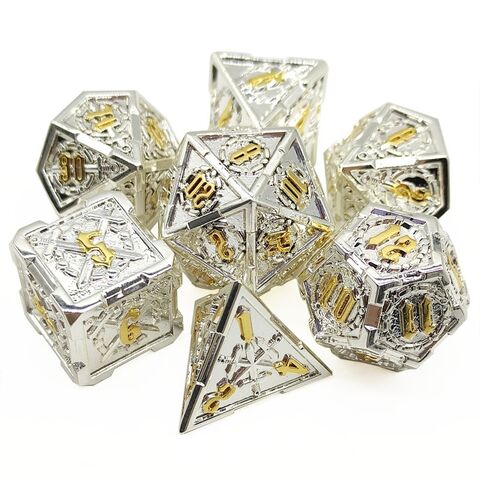 Buy Wholesale China Dnd Metal Dice Sets 5 7pcs Dungeons And Dragons ...