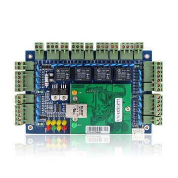 4 doors Smart Card IP-based Wiegand Door Access Control Board ACB-004 ...