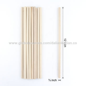 Wooden Crafts, Wooden Round Sticks, Wood Dowel, Craft Sticks, Wooden ...