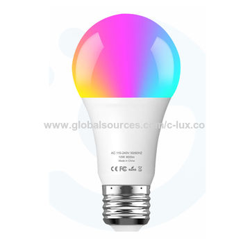 Buy Wholesale China Rgbcw Smart Wi-fi+bluetooth Combo Led Bulb A60 9w ...