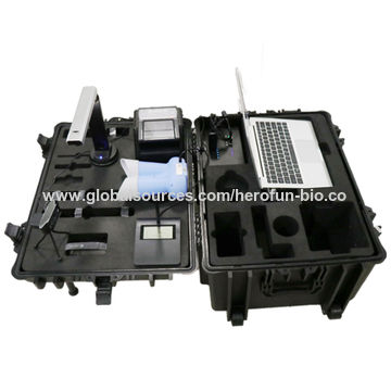 Mobile IP67 enrollment kit Biometric Matching ID Face/iris Recognition ...