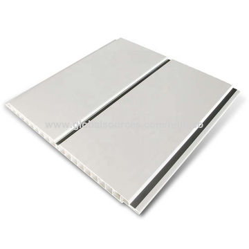 Buy Wholesale China White Color Pvc Panel Interior Decoration Pvc ...