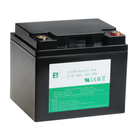 Buy Wholesale China Lifepo4 12.8v 42ah Lfp Long Cycle Life Rechargeable ...